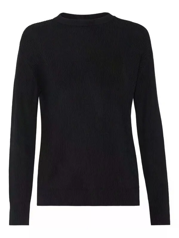 Brunello Cucinelli Cotton Sweater - Black
