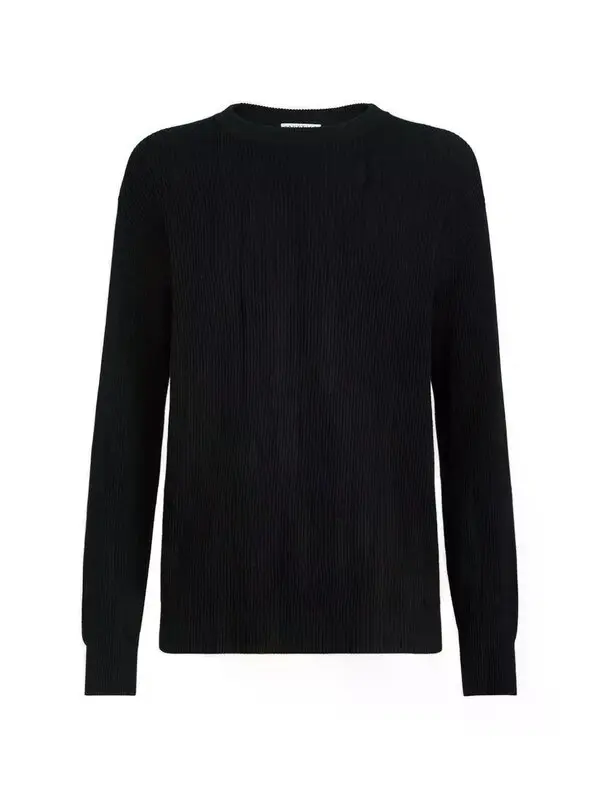 Brunello Cucinelli Cotton Sweater - Black