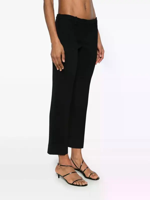 Ermanno Scervino Straight-leg Trousers - Black