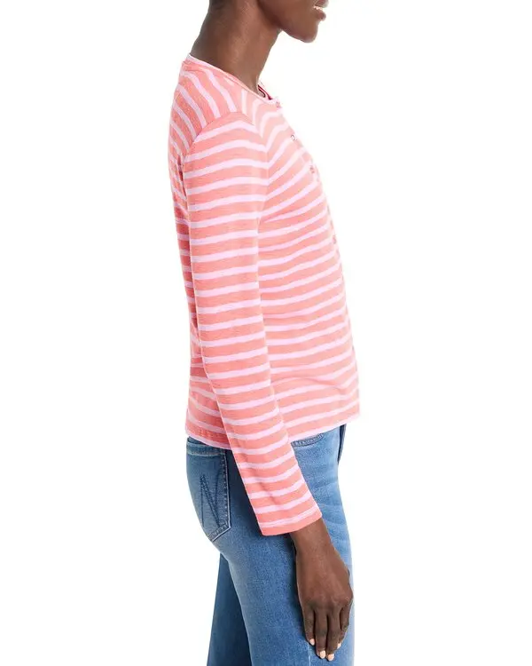 NIC+ZOE Snap Front Striped Cardigan
