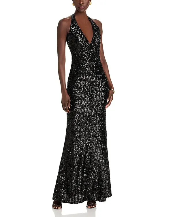 Chiara Boni La Petite Robe Ryushi Gown - Black