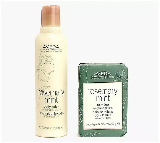 Aveda Rosemary Mint Bath Bar & Body Lotion 2-pc Set - One-color
