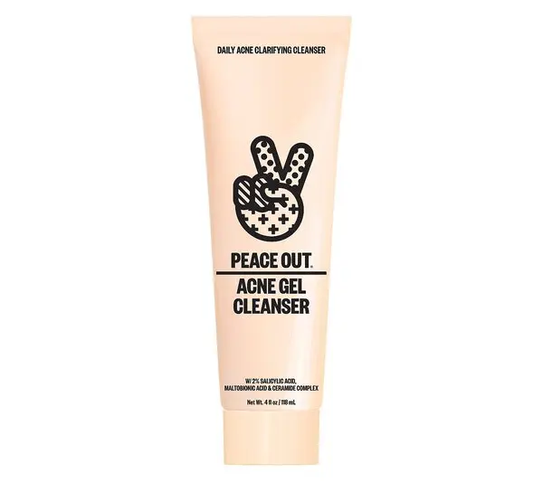 PEACE OUT Acne Gel Cleanser - One-color