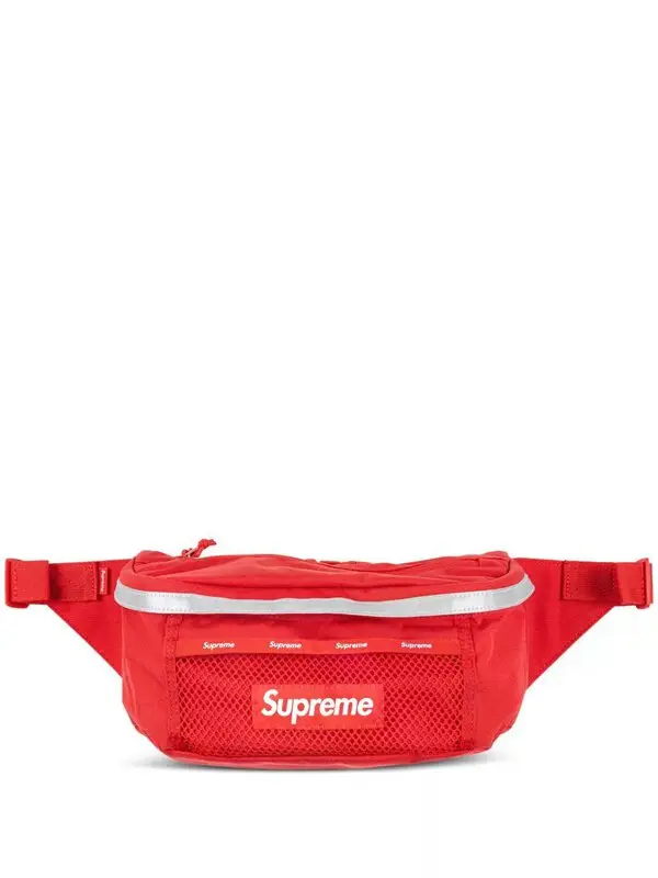 Supreme Logo-patch Belt Bag - Red