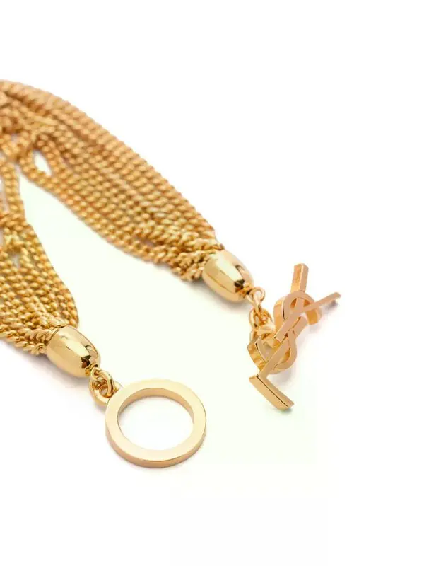 Saint Laurent Cassandre Bracelet - Gold