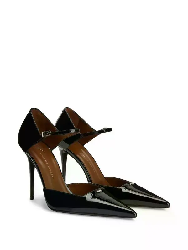 GIUSEPPE ZANOTTI 105mm Raquel D'orsay Pumps - Black