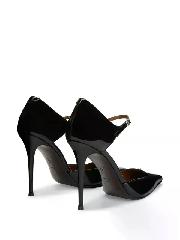 GIUSEPPE ZANOTTI 105mm Raquel D'orsay Pumps - Black