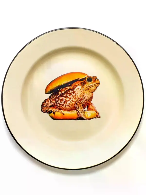 SELETTI Toad Plate - Neutrals