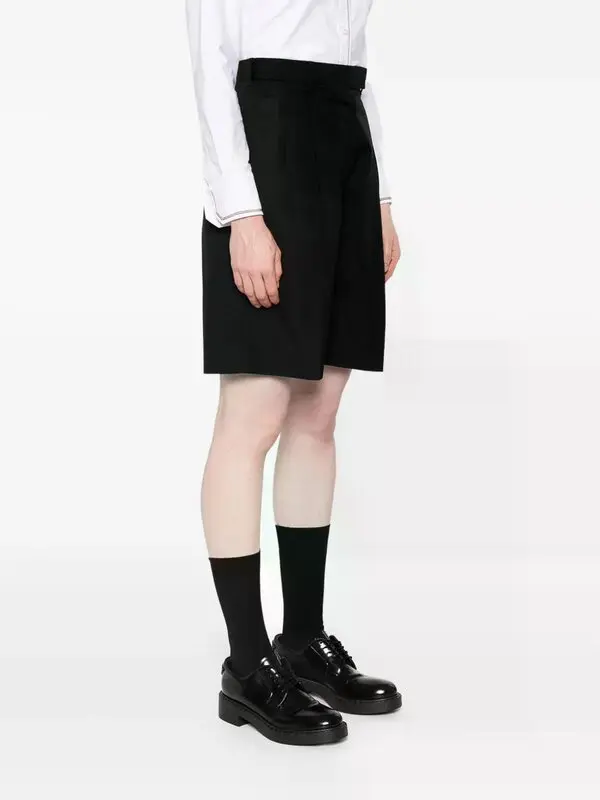Thom Browne High-waisted Double-pleat Shorts