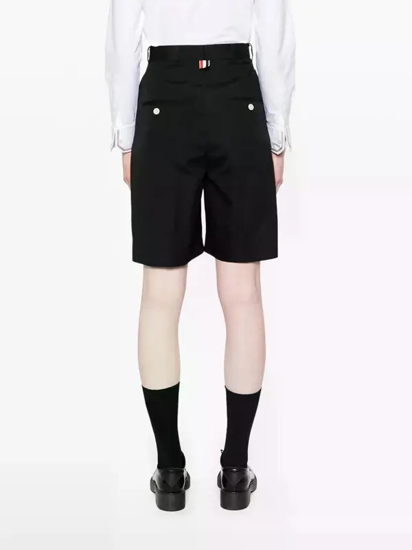 Thom Browne High-waisted Double-pleat Shorts
