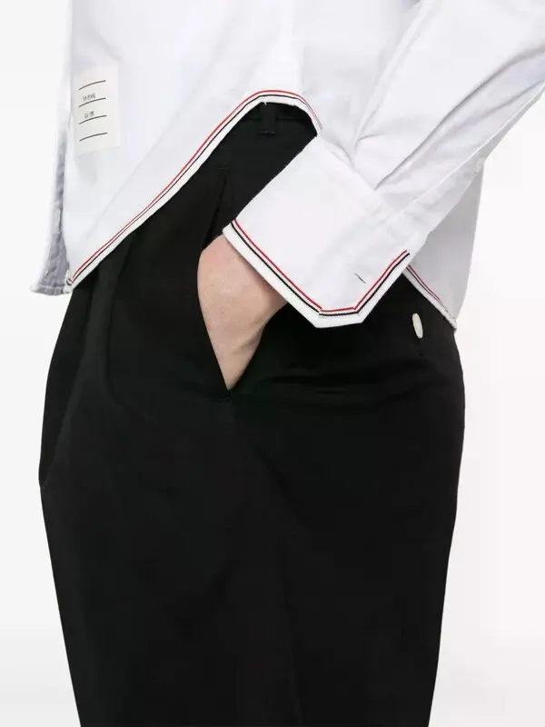 Thom Browne High-waisted Double-pleat Shorts
