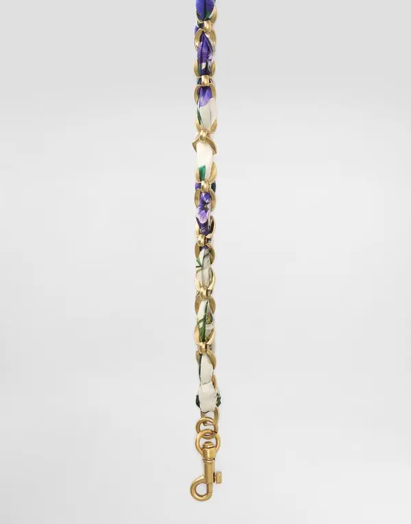 Dolce & Gabbana Bejeweled Chain Strap - Print
