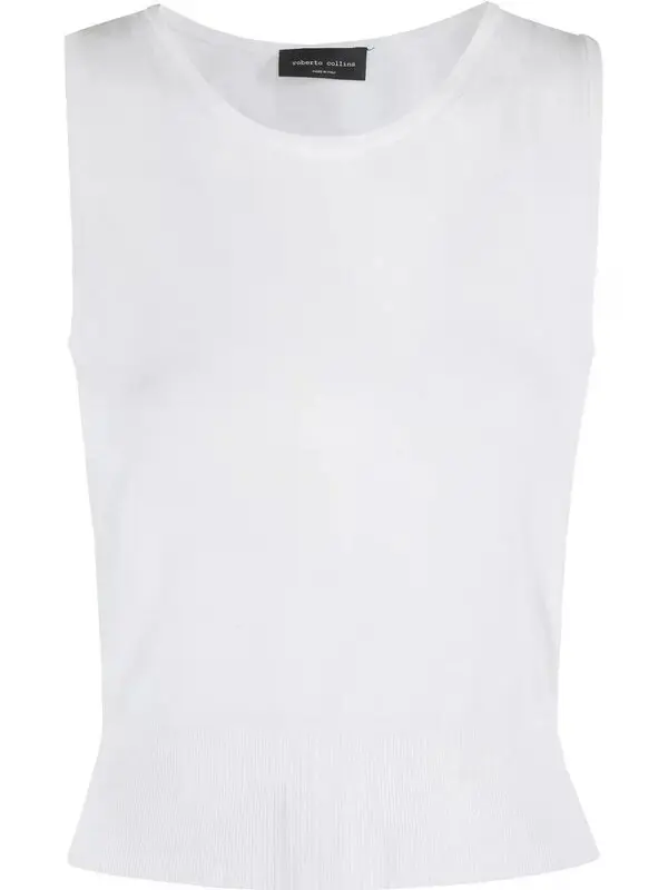 ROBERTO COLLINA Fine-knit Tank Top