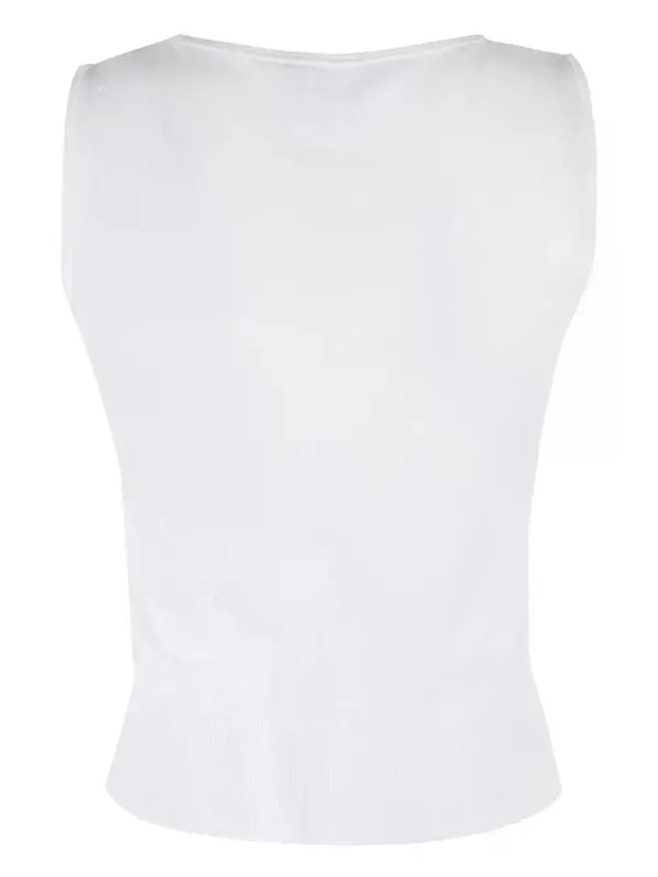 ROBERTO COLLINA Fine-knit Tank Top