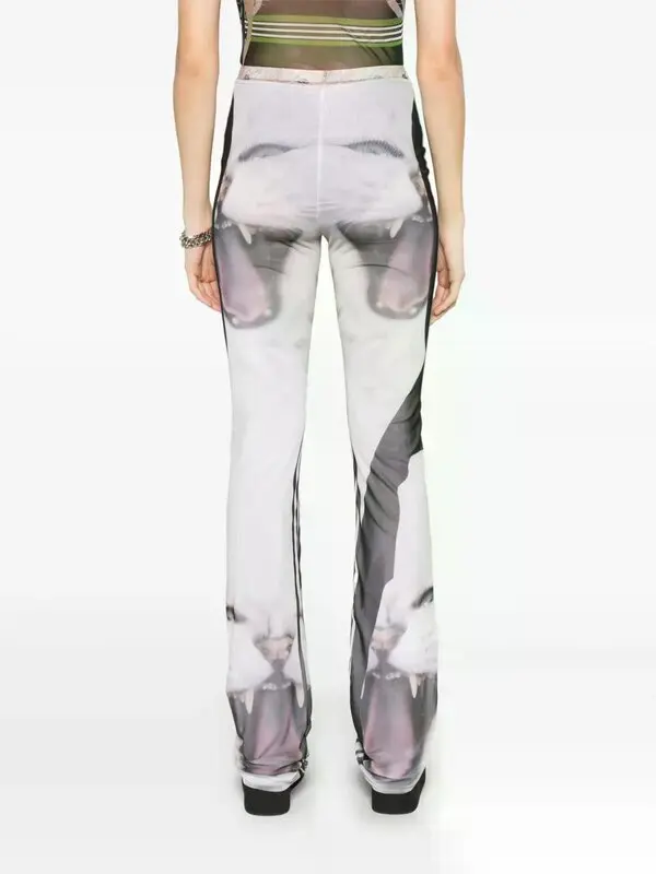 Ottolinger Cat-print Mesh Trousers