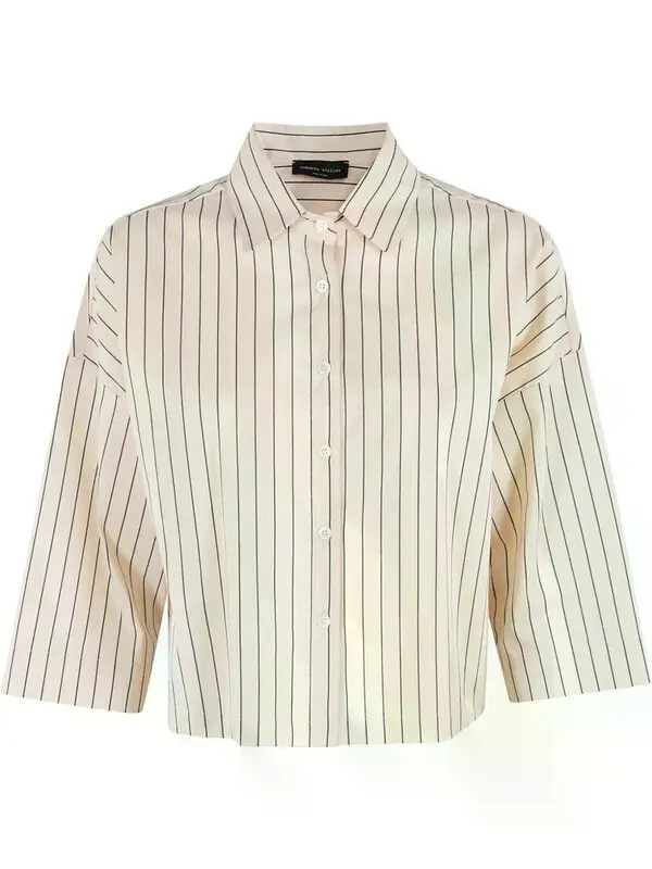 ROBERTO COLLINA Striped Shirt
