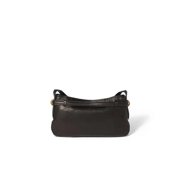 Miu Miu Aventure Nappa Leather Bag - Black