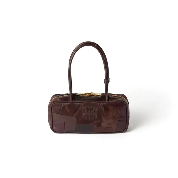 Miu Miu Beau Leather Bag - Briarwood