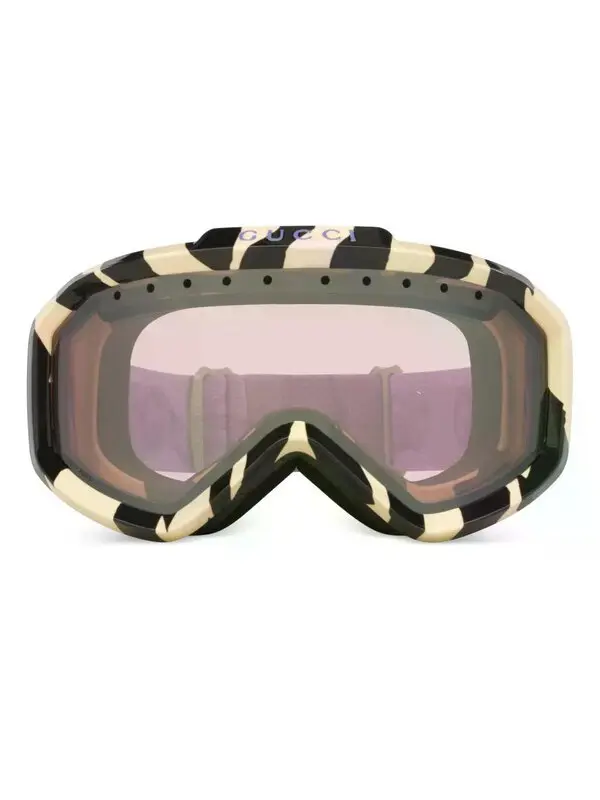 Gucci Striped Ski Goggles