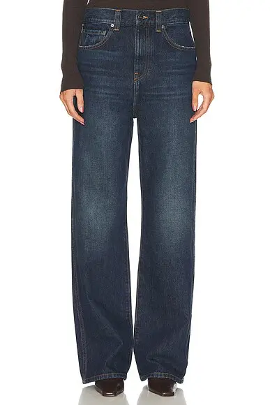 Khaite Bonnie Straight Leg Jeans