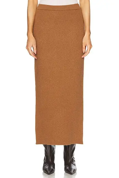 SEROYA Hazel Knit Maxi Skirt