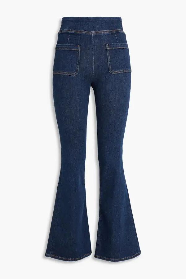 FRAME Bardot High-rise Flared Jeans
