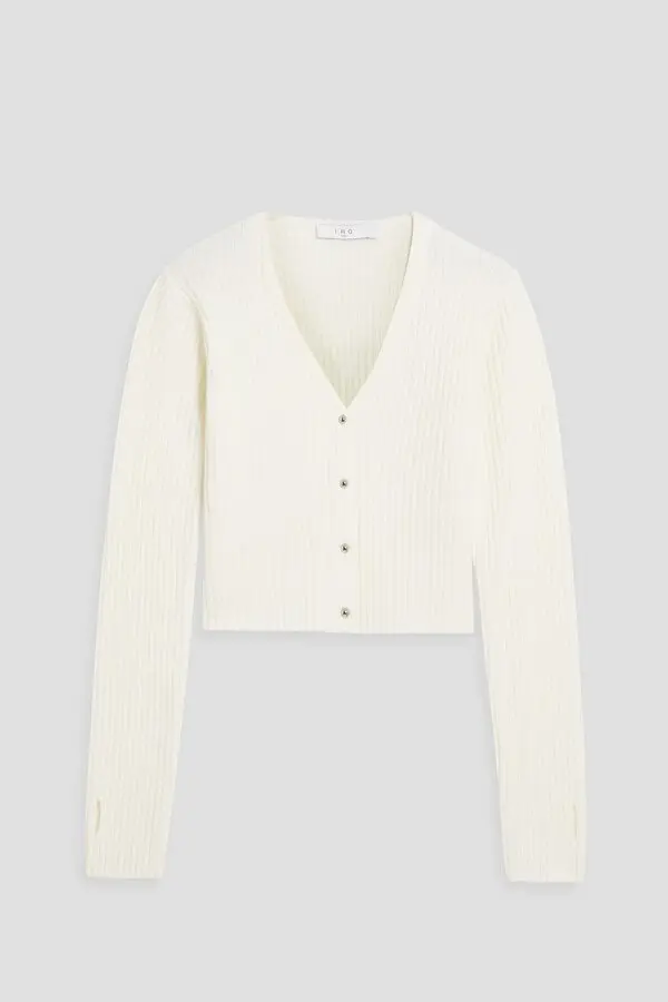 IRO PARIS Keyra Cropped Cardigan