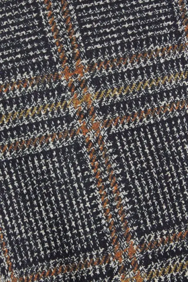 Rag & Bone Shaw Checked Turtleneck Top