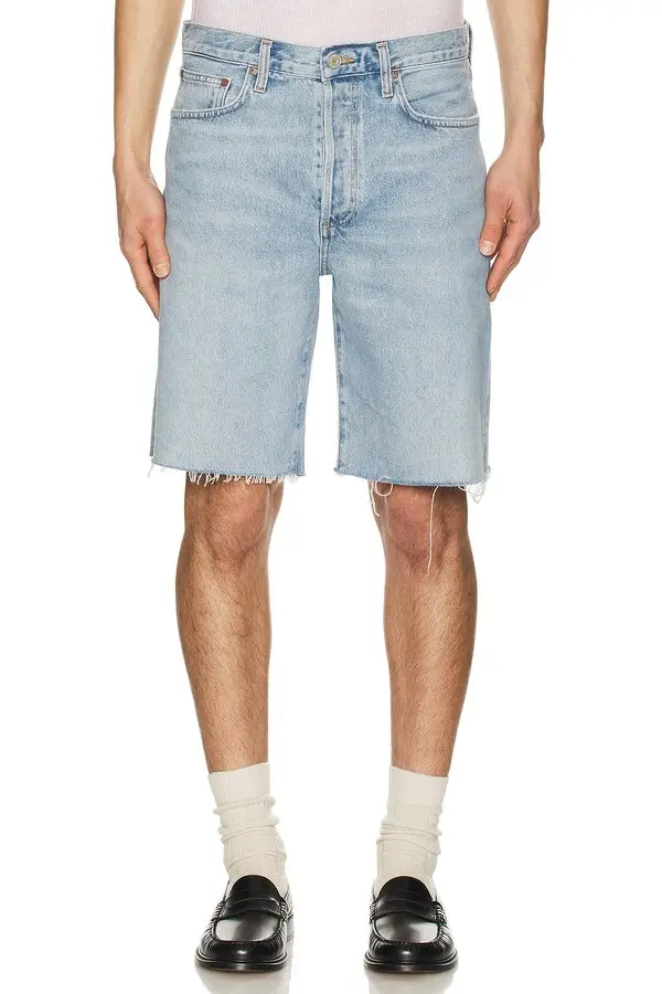 AGOLDE Anson Denim Shorts - Force