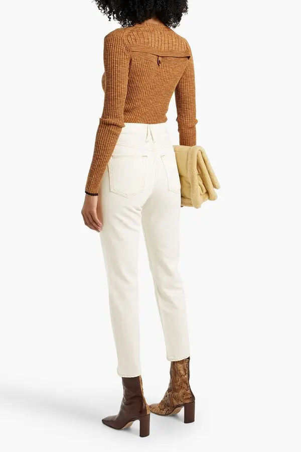 SLVRLAKE High-rise Slim-leg Jeans