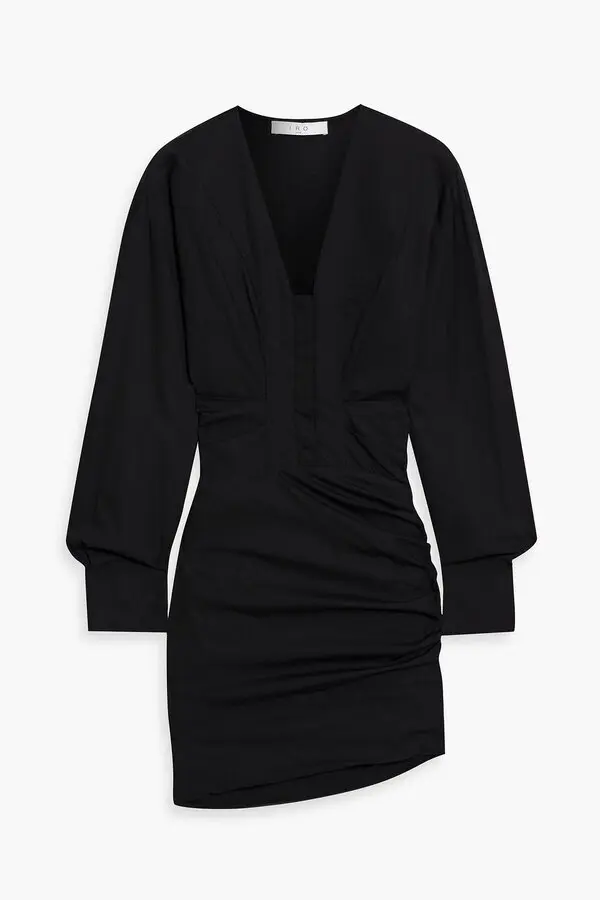 IRO PARIS Lahela Draped Mini Dress