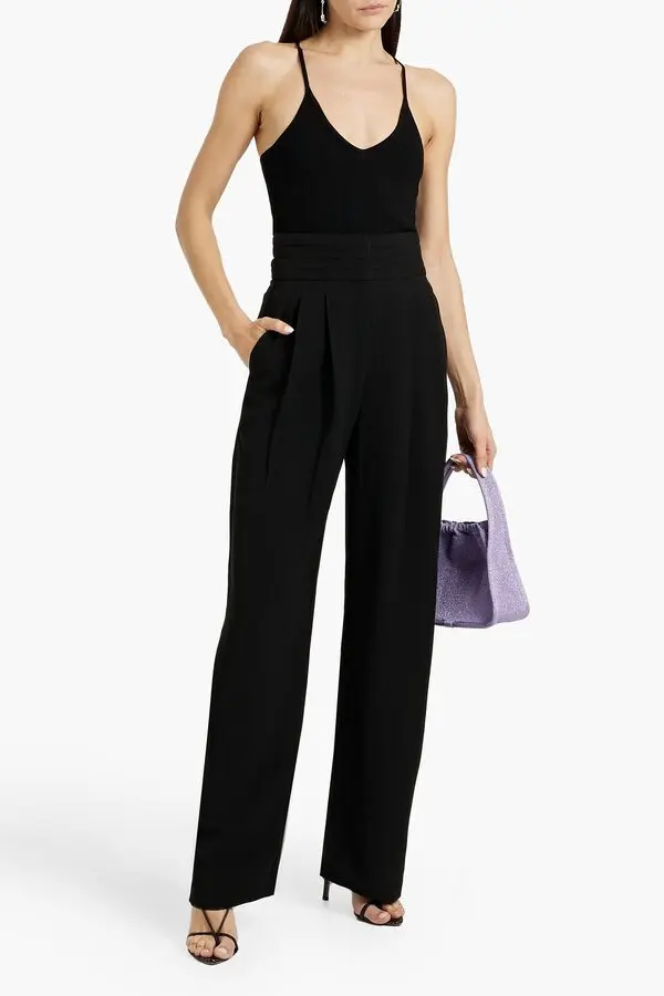 IRO PARIS Jeon Crepe Straight-leg Pants