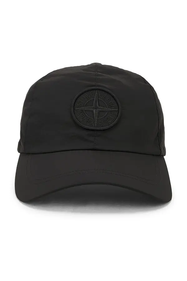 Stone Island Nylon Metal Cap - Black