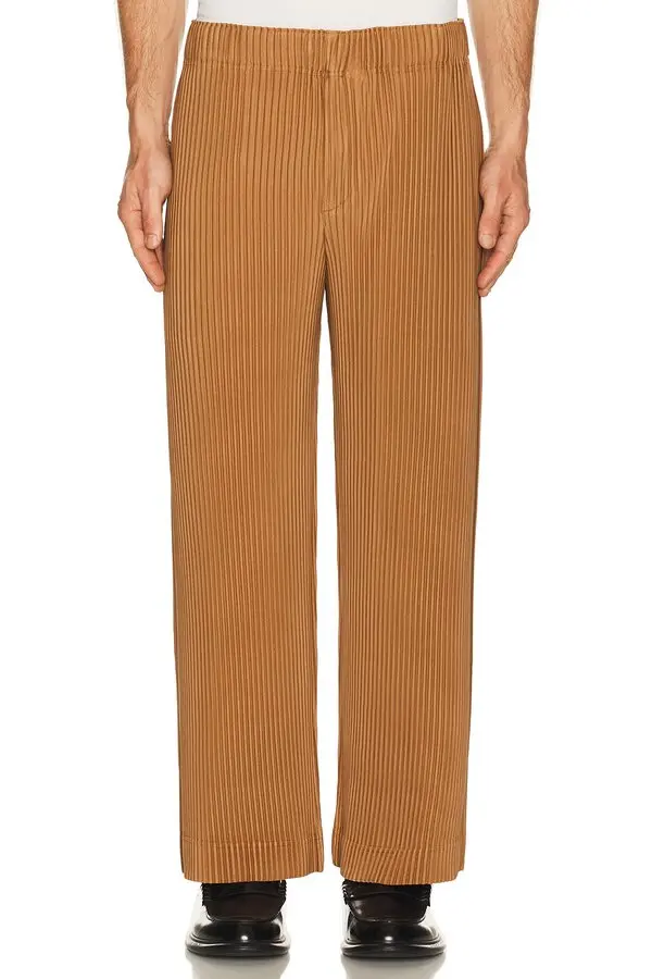 Issey Miyake Mc Trousers - Brown