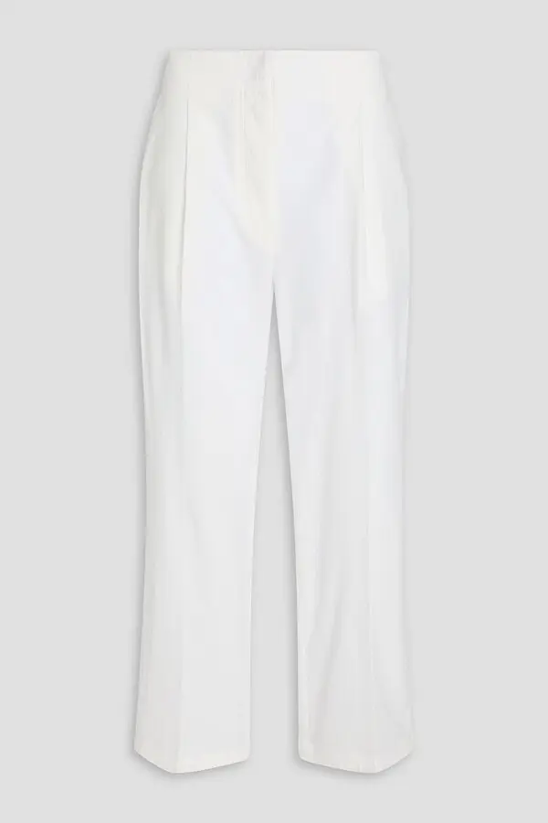 A.emery Oliver Cropped Tapered Pants - White