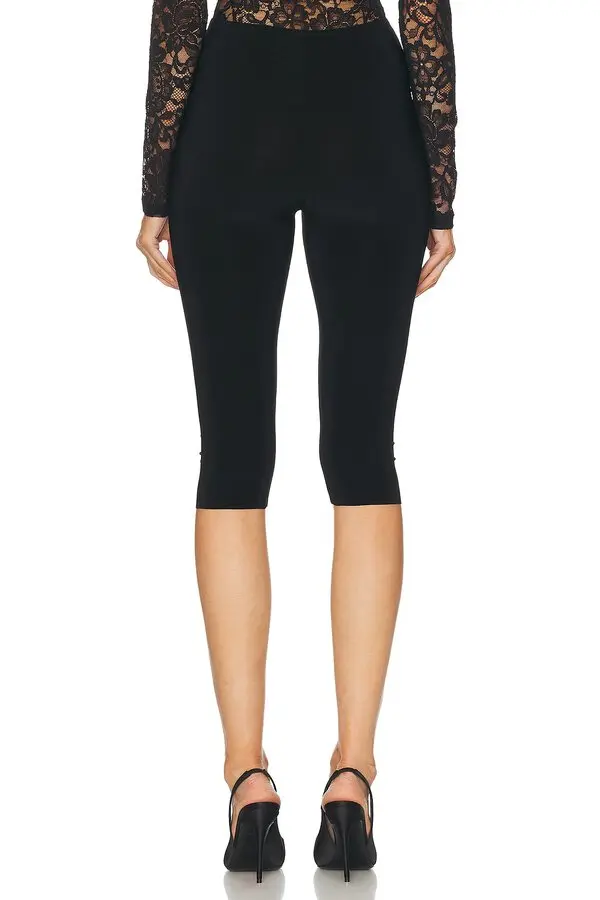 Norma Kamali Capri Legging - Black