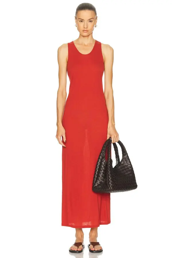 Loulou De Saison Myron A-line Tank Dress - Red