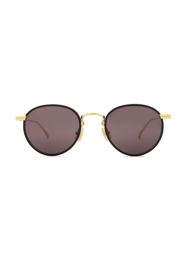Bottega Veneta Light Ribbon Sunglasses - Gold & Grey