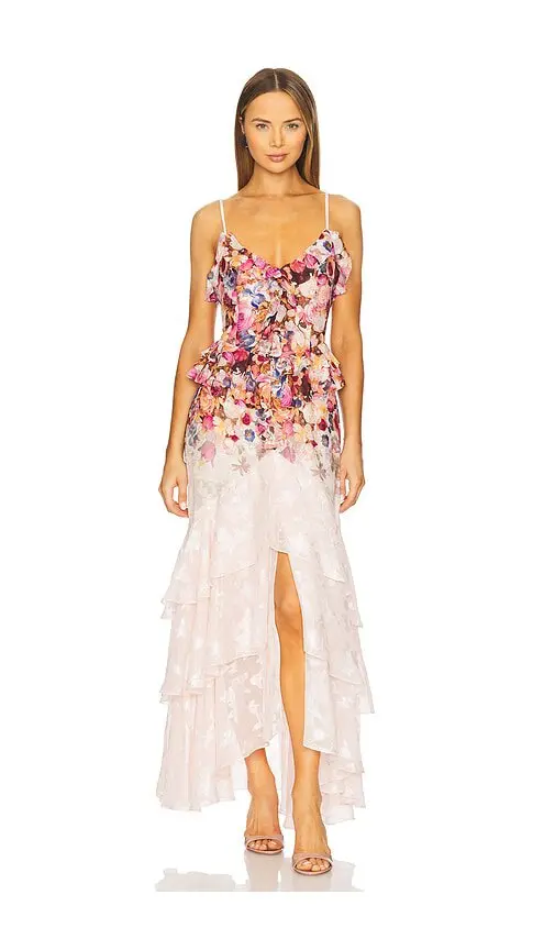 ELLIATT Perla Dress With Ruffle Trim