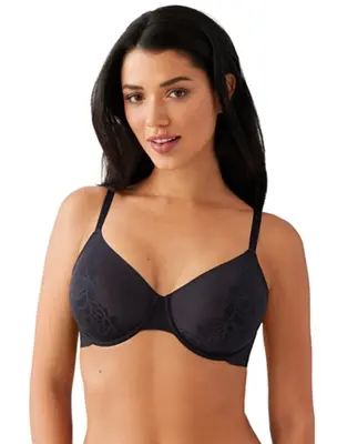 Wacoal Confidence Boost Underwire Bra - Black