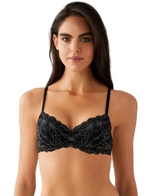Wacoal Feeling Famous Balconette Contour Bra Night/angel Wing - Night Angel Wing