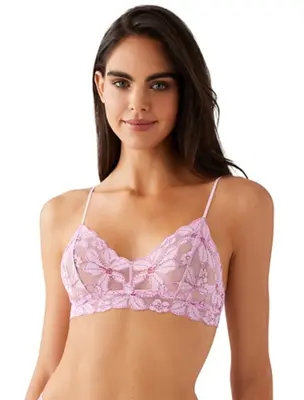 Wacoal Feeling Famous Bralette Pink Lavender/very Berry - Pink Lavender Very Berry