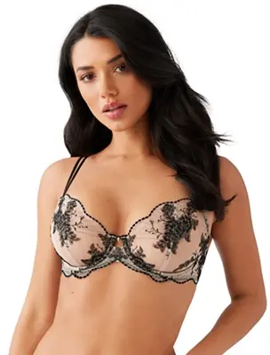 Wacoal Midnight Soiree Underwire Bra - Caviar