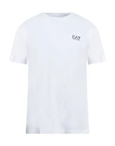 EA7 T-shirt Size Cotton - Off White