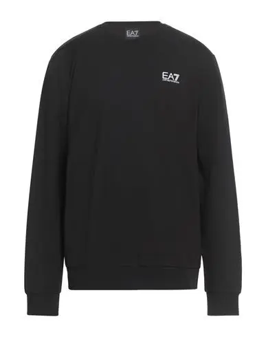 EA7 Cotton Sweatshirt - Black