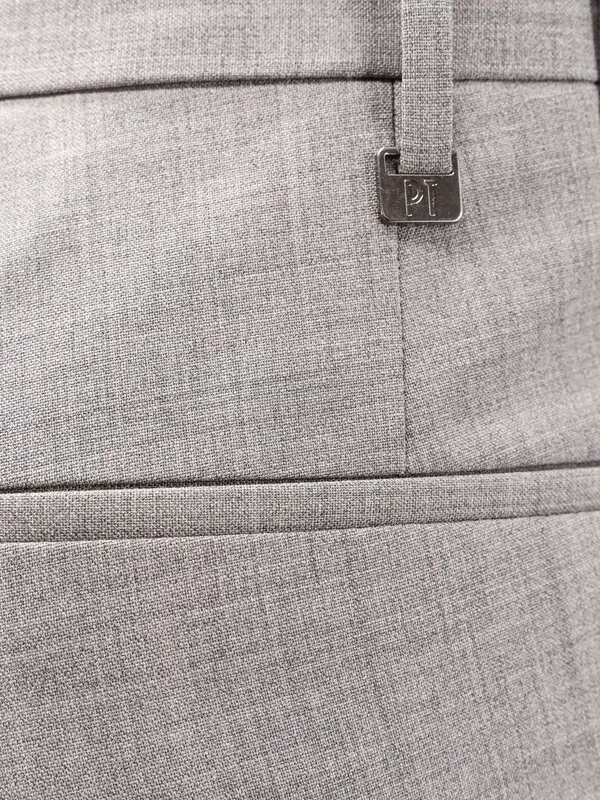 PT TORINO Stretch Virgin Wool Trousers