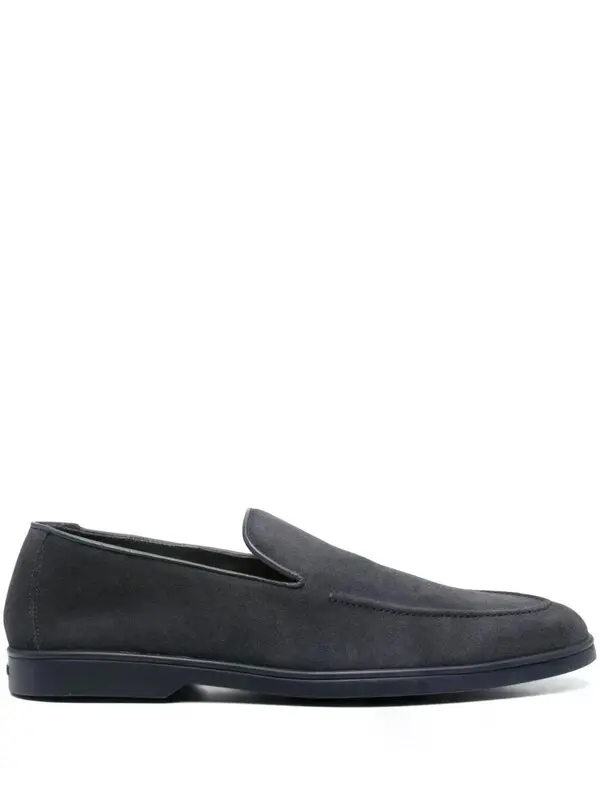 DOUCAL'S Suede Loafers - Blue