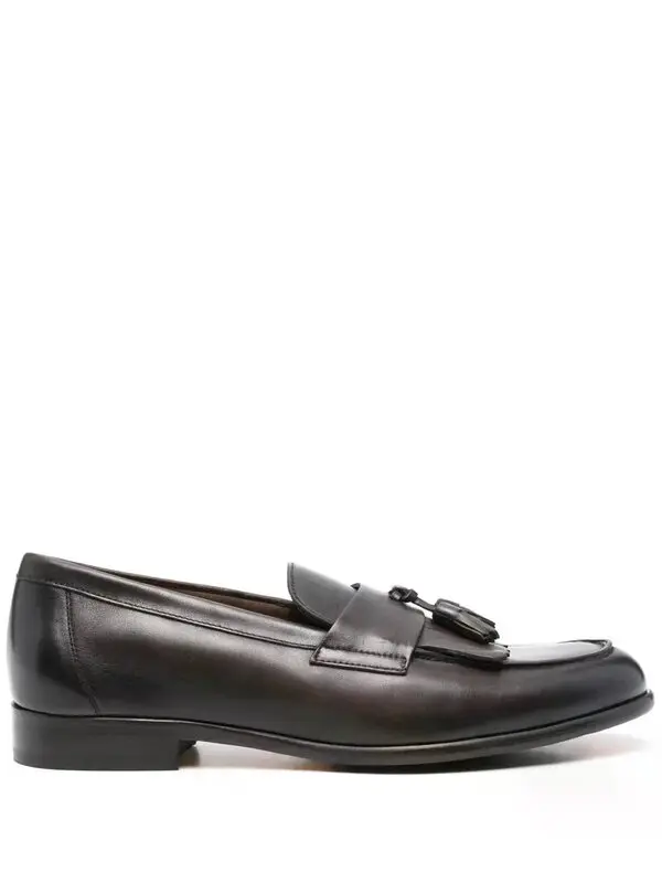 DOUCAL'S Tassel Loafers - Black