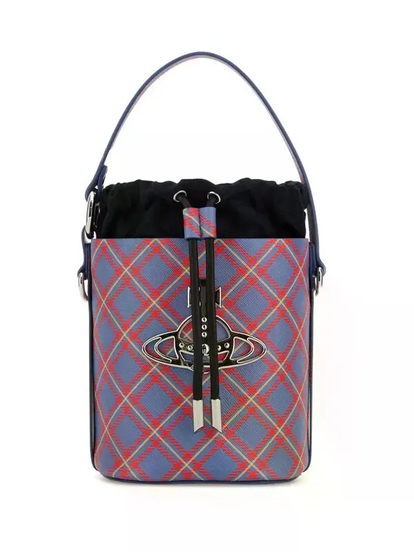 VIVIENNE WESTWOOD Small Daisy Bucket Bag - Blue