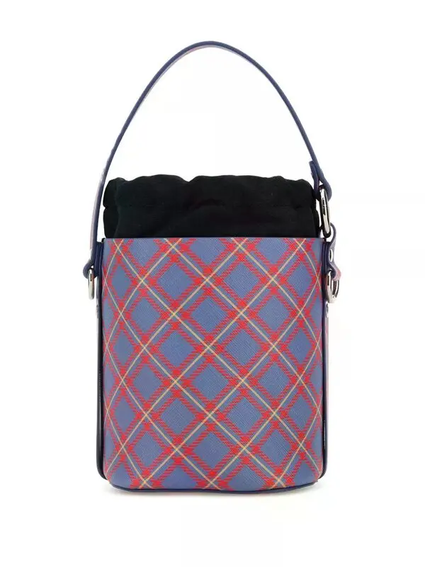 VIVIENNE WESTWOOD Small Daisy Bucket Bag - Blue